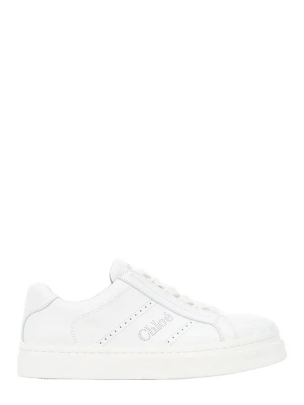 Chloé Lauren Lace Sneakers - White