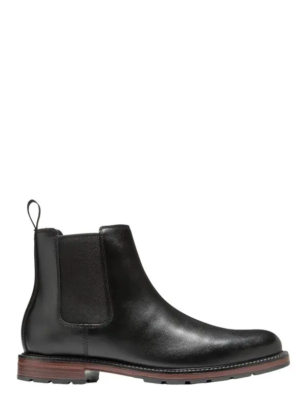 Cole Haan Roundhill Grand Waterproof Chelsea Boots - Black