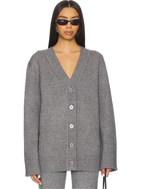 SEROYA Denise Cardigan - Medium Grey