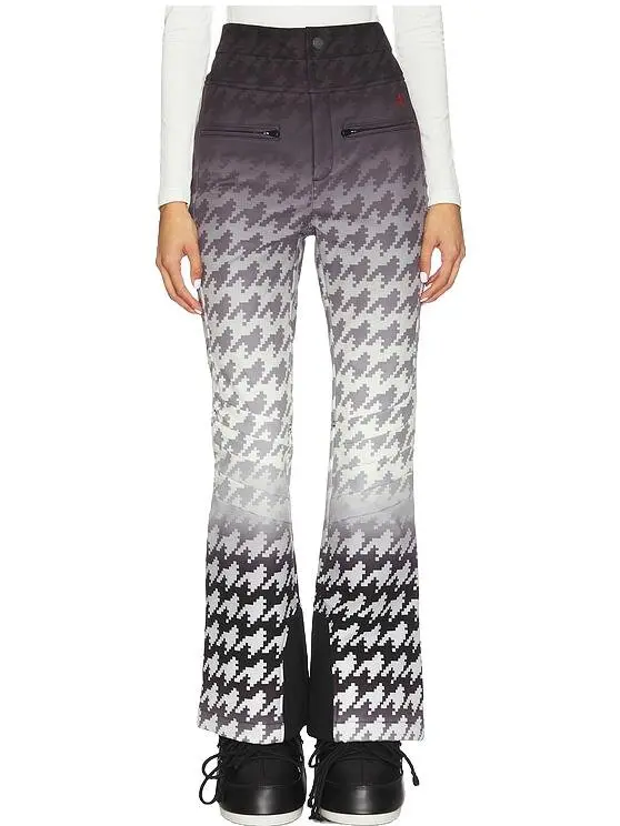 Perfect Moment Aurora High-waist Ski Pant - Degrade Black & White