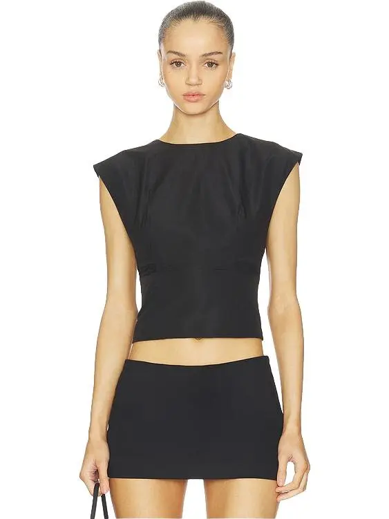 ALL THE WAYS Eliska Top - Black