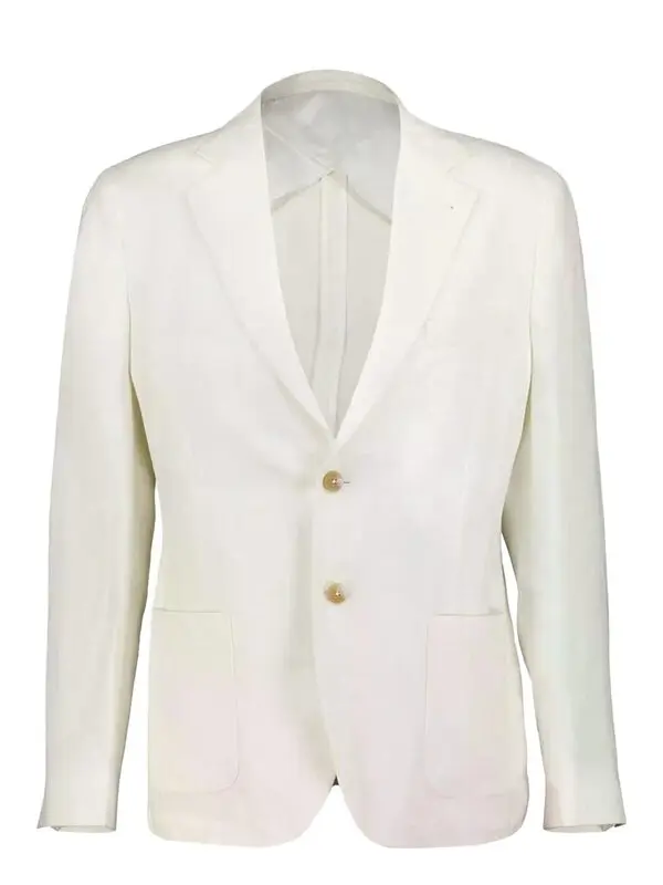 Frescobol Carioca Linen Blazer - White