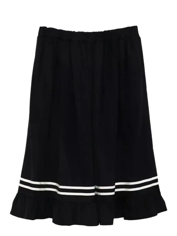 Comme Des Garçons Wool Skirt - Blue