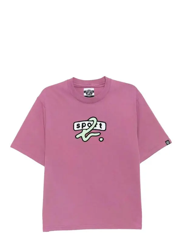 SPORT B. BY AGNÈS B. Logo-embroidered T-shirt - Pink
