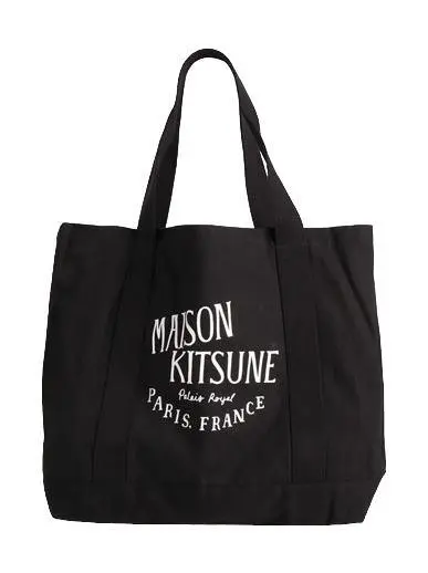 Maison Kitsuné Cotton Handbag - Black