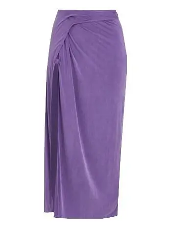 Jacquemus Midi Pencil Skirt - Purple