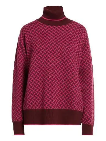 DRUMOHR Turtleneck Cashmere Sweater - Magenta