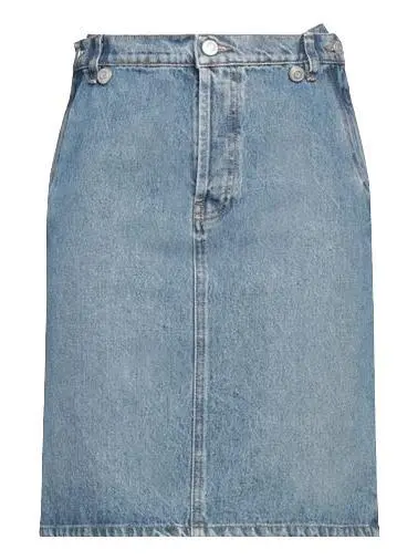 Coperni Flared Denim Skirt - Blue