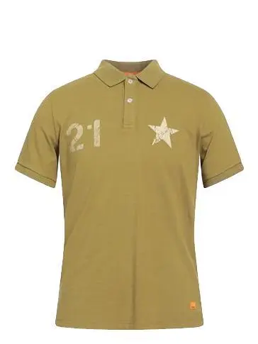 DEKKER Polo Shirt Sand Size Cotton - Green