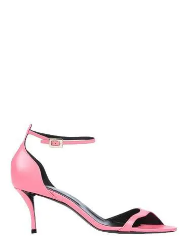 ROGER VIVIER Leather Sandals - Pink