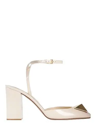 Valentino Garavani Pumps In Leather - White