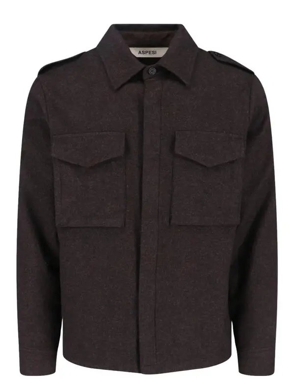 Aspesi Field Shirt' Shirt - Brown