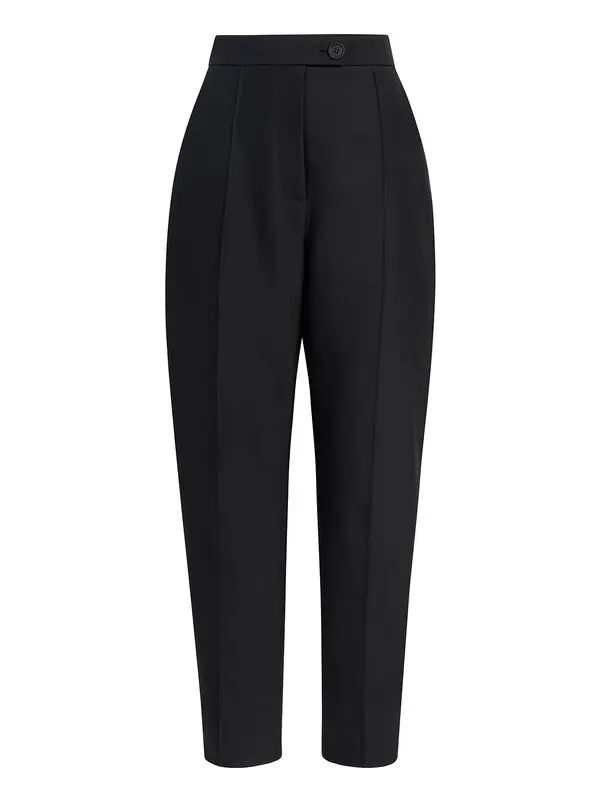 Khaite Tapered Trousers - Black