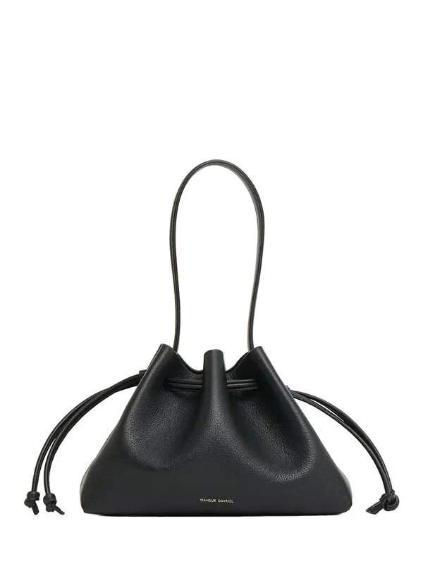 MANSUR GAVRIEL Drawstring Pouchette - Black