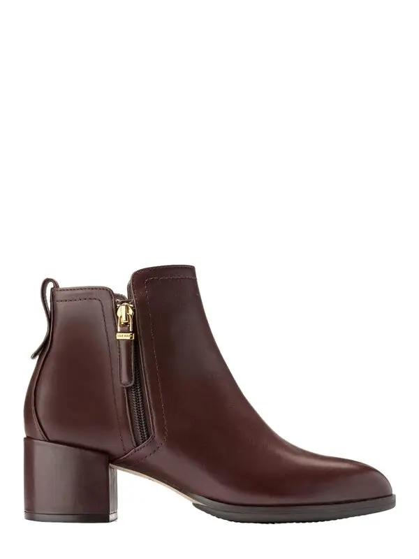Cole Haan Haisley Ankle Boots - Madeira Brown
