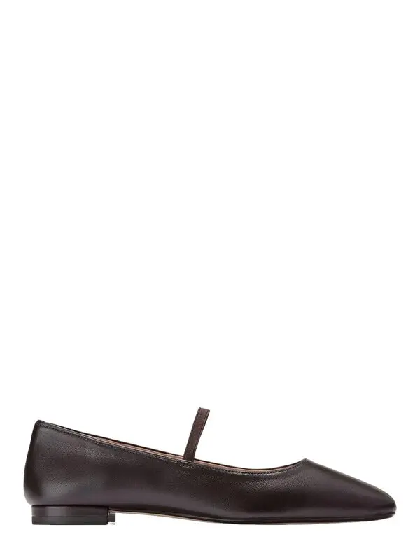 Cole Haan Bridget Mary Jane Ballet Flats - Dark Chocolate