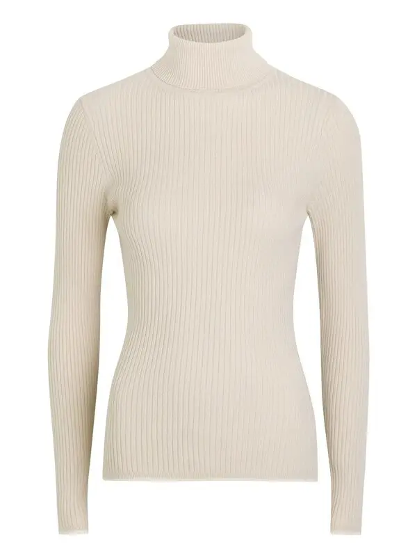 Varley Ribbed Knit Top - Cream