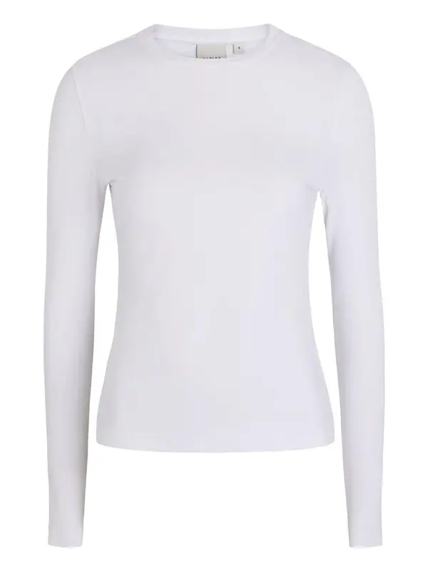 Varley Edna Jersey Top - White