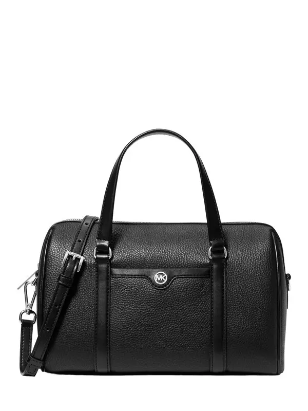 Michael Kors Jet Set Medium Satchel - Black