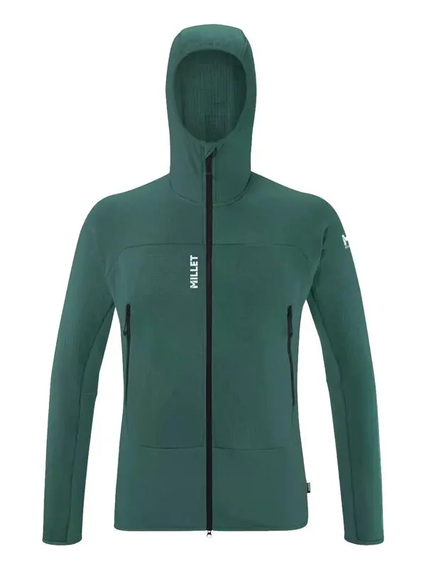 PASCAL MILLET Hooded Zip Jacket - Green