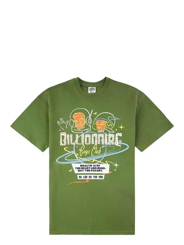 BILLIONAIRE BOYS CLUB Lights T-shirt - Green