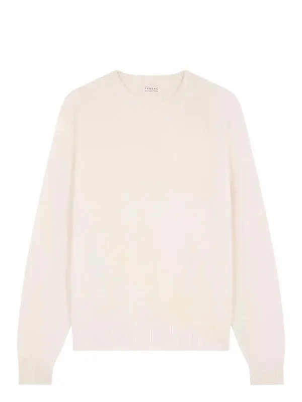 FURSAC Crew-neck Cashmere Sweater - Neutrals
