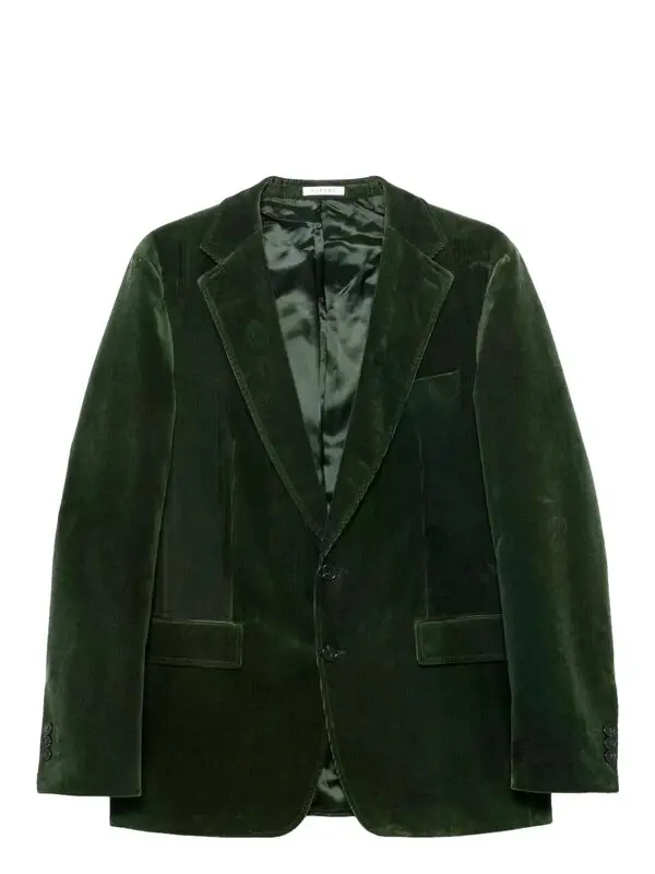 FURSAC Cotton Blazer - Green