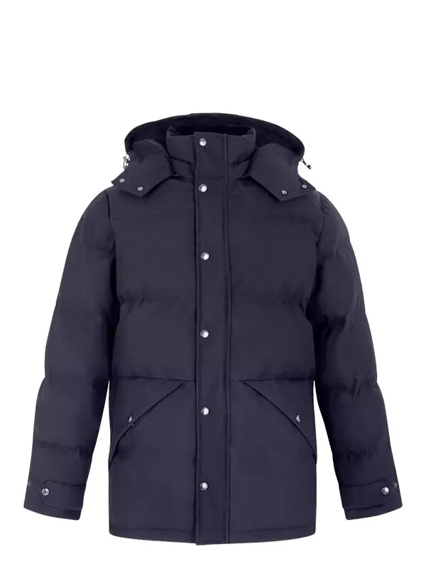 FURSAC Quilted Hooded Jacket - Blue