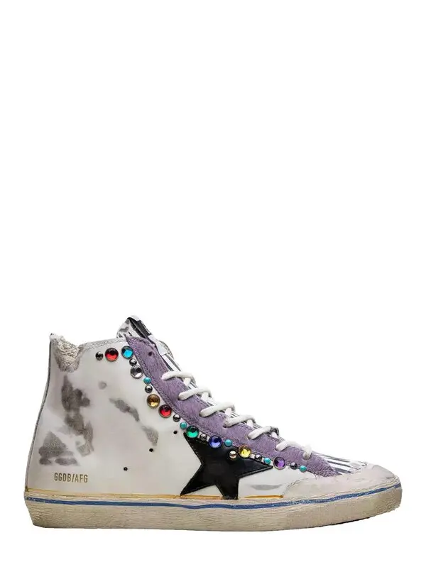 Golden Goose Francy Penstar High-top Sneakers - White