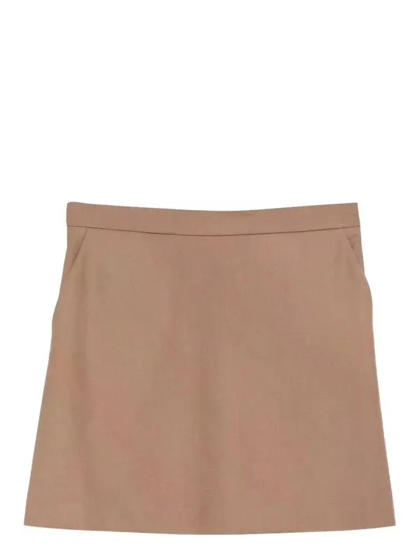 Antonelli Firenze Irish Coffee Mini Skirt - Brown
