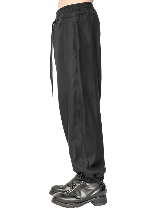 Andrea Ya'aqov Drawstring-waist Trousers - Black