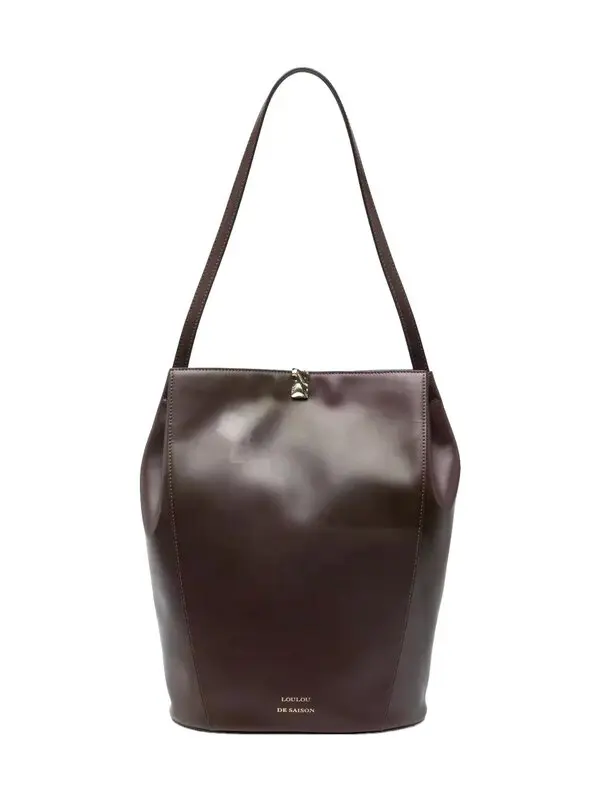 Loulou De Saison Shoulder Strap Bucket Bag - Brown