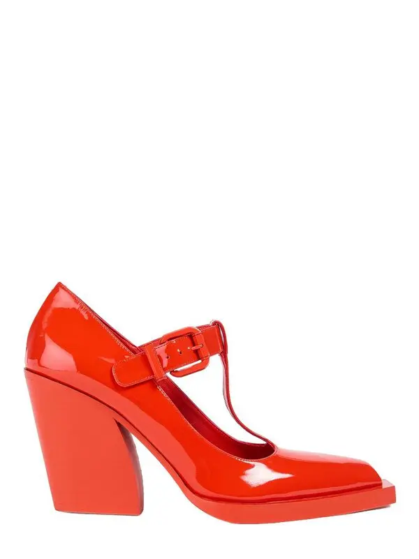 Zimmermann Patent-leather Pumps - Tomato Red