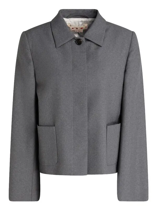 Marni Wool Jacket - Gray