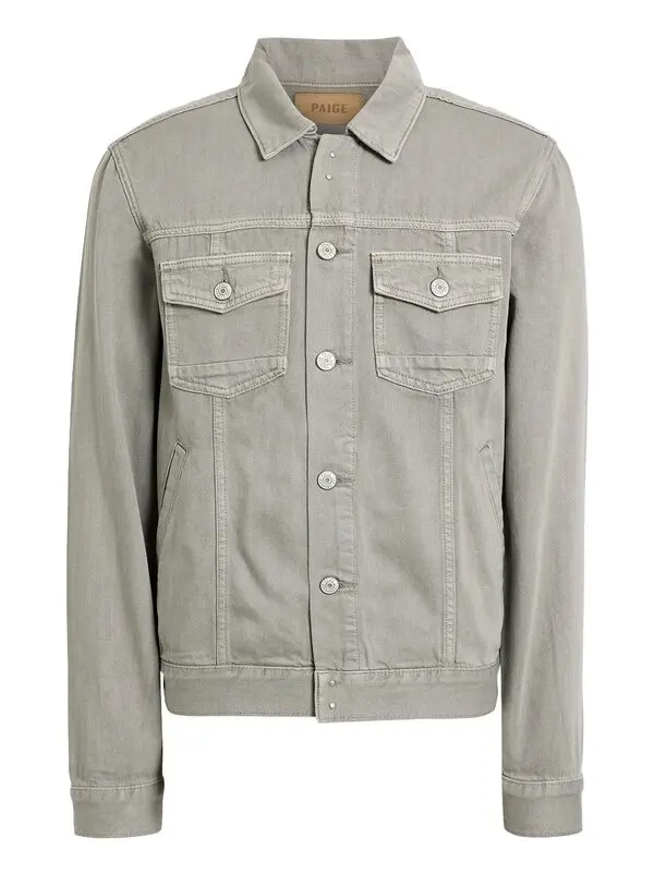 Paige Scout Denim Jacket - Gray