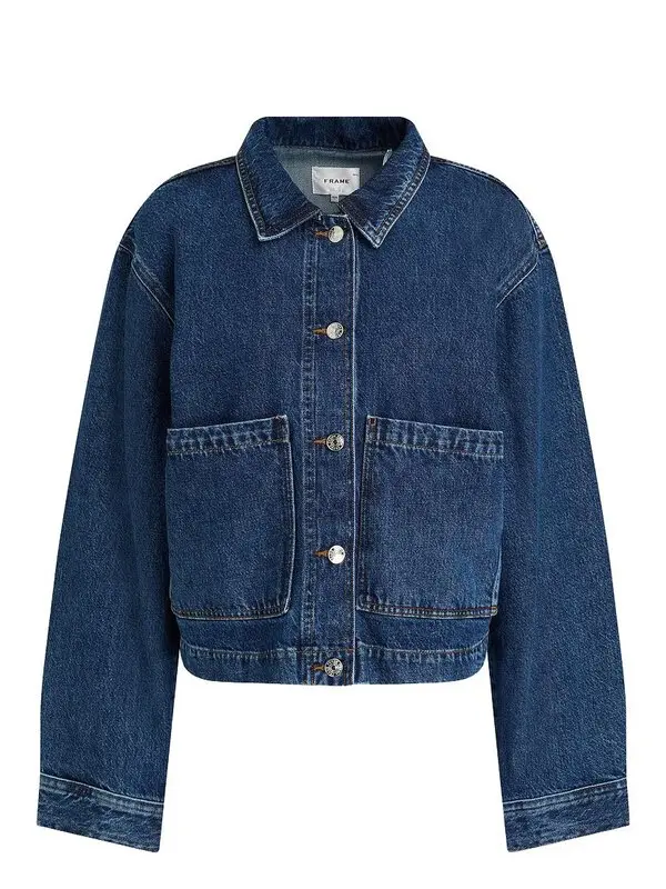 FRAME Denim Jacket - Mid Denim