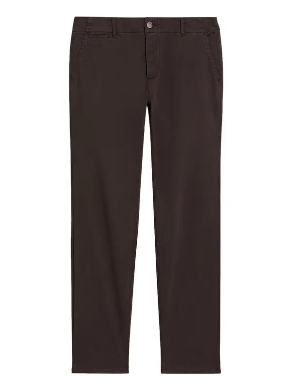 Paige Danford Cottonblend Chinos - Chocolate