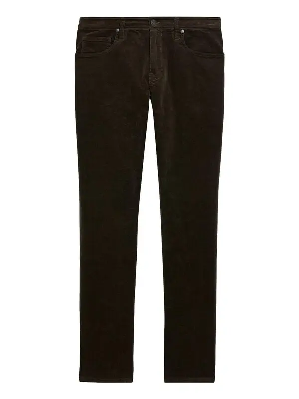 Paige Federal Corduroy Pants - Forest Green