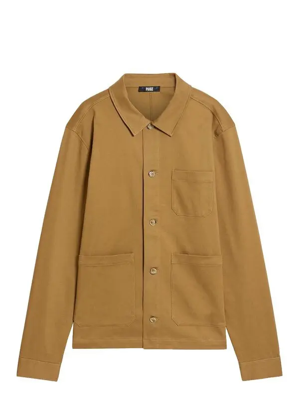 Paige Foreman Cotton-blend Twill Jacket - Camel