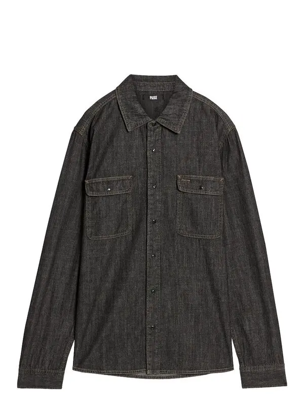 Paige Maytham Denim Shirt - Charcoal