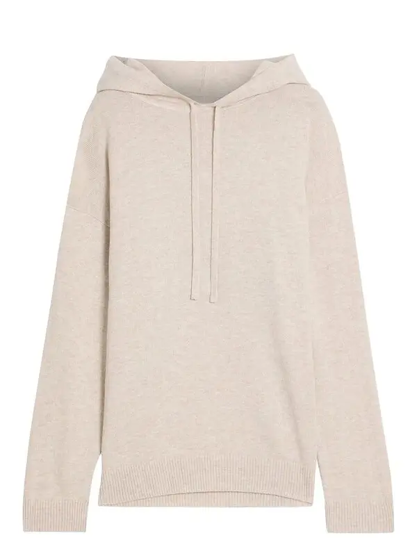 Chinti & Parker Wool And Cashmere-blend Hoodie - Ecru