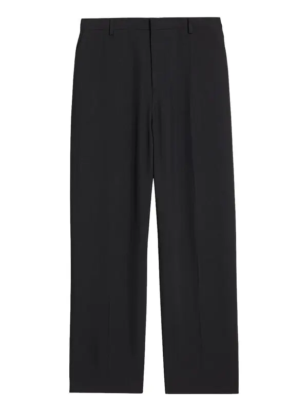 Sandro Twill Pants - Black
