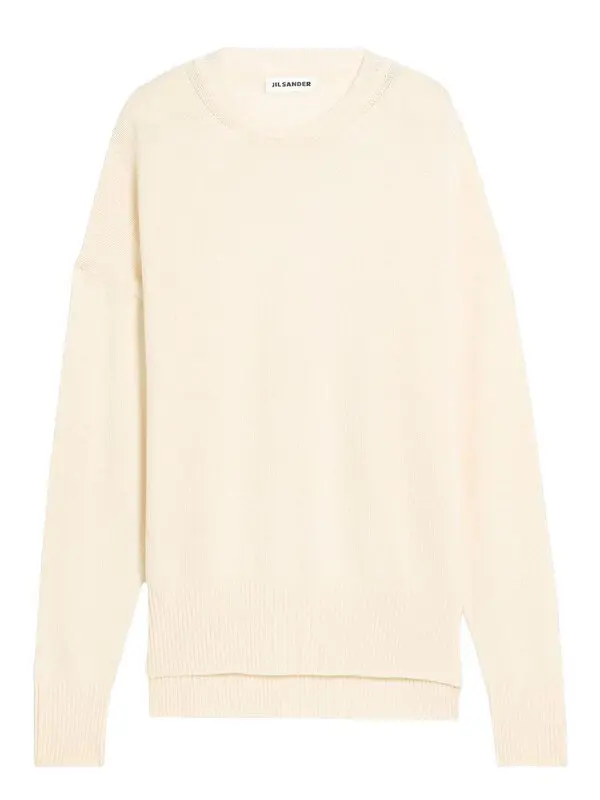 JIL SANDER Cashmere Sweater - Ecru