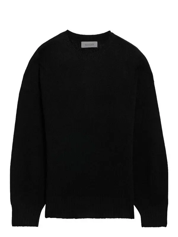 Naadam Cashmere Knit Sweater - Black
