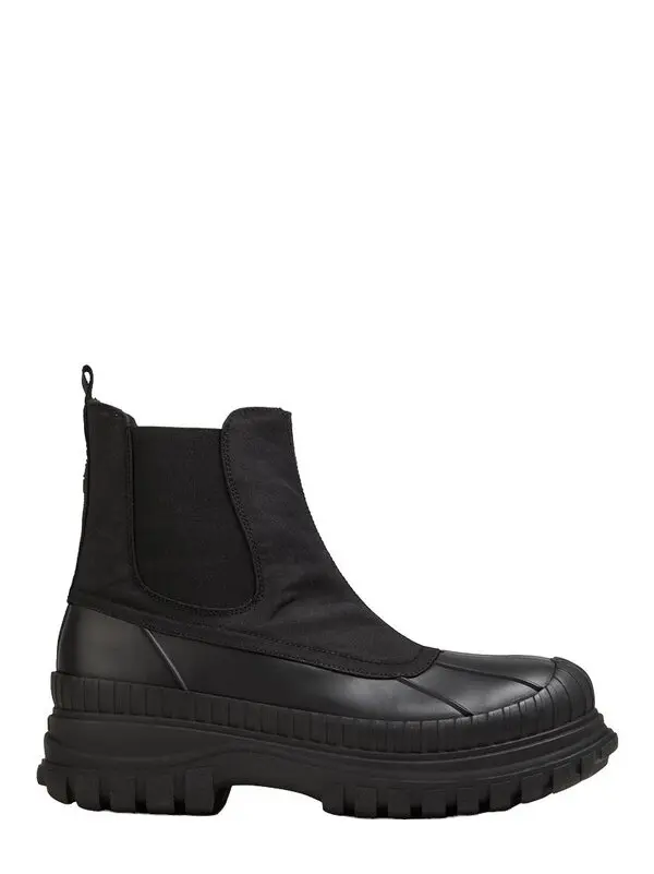 GANNI Shell Chelsea Boots - Black