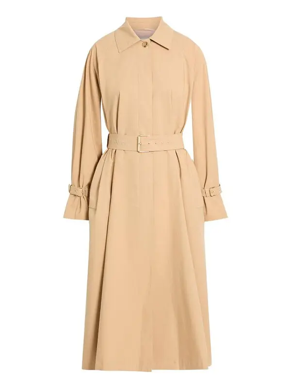 Max Mara Memo Cotton-blend Gabardine Trench Coat - Sand