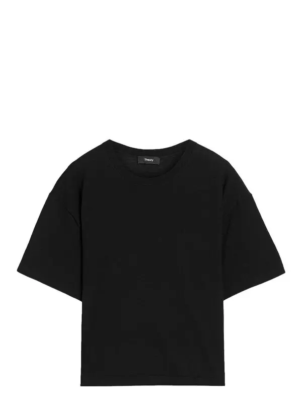 Theory Wool Top - Black