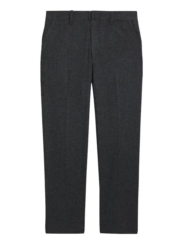 Rag & Bone Bradford Flannel Trousers - Anthracite