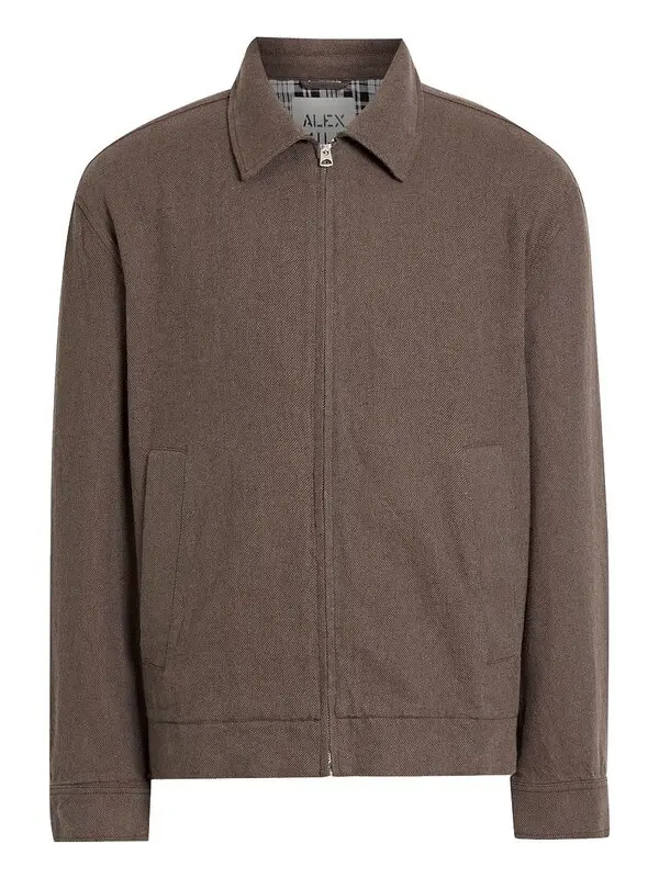 ALEX MILL Sam Linen And Cotton-blend Twill Jacket - Brown