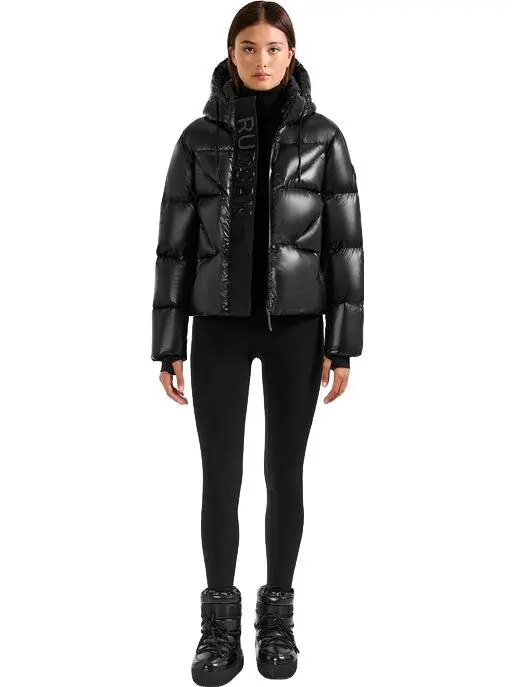 Rudsak Quilted Down Puffer Jacket - Black